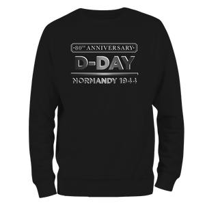 D Day Sweatshirt - 80th Anniversary Normandy 1944 Apparel