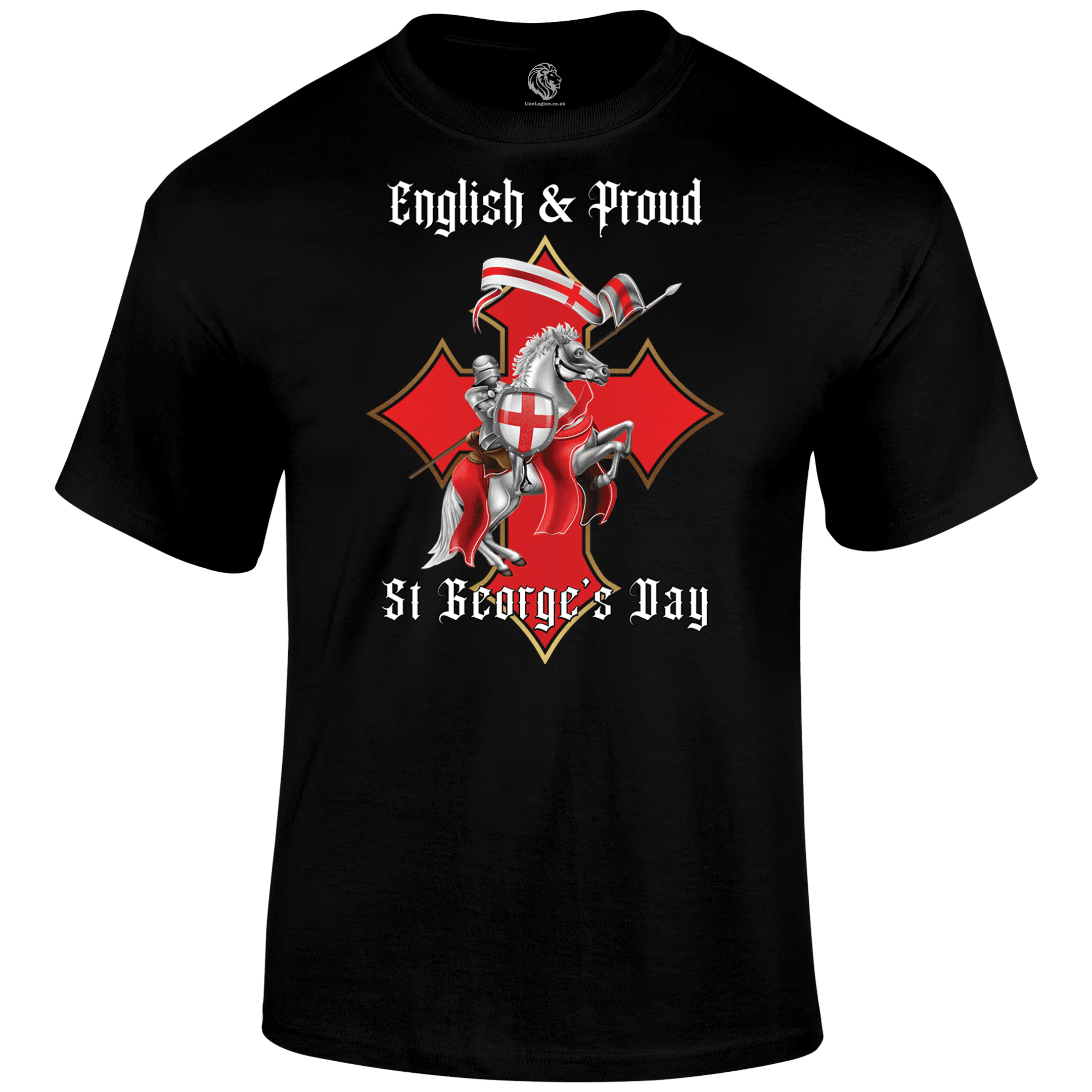Show You Love England with English Patriot T Shirts