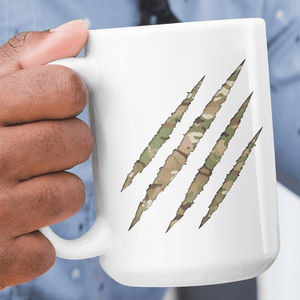 Veteran Mug (MTP) | My True Colours Jumbo Size - Veteran-owned shop.